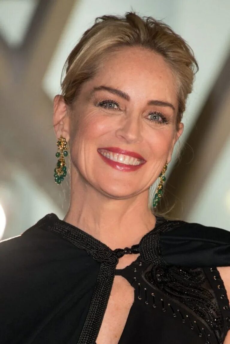 66-Year-Old Sharon Stone Turns Heads In a Bold And Revealing Mini Dress ...